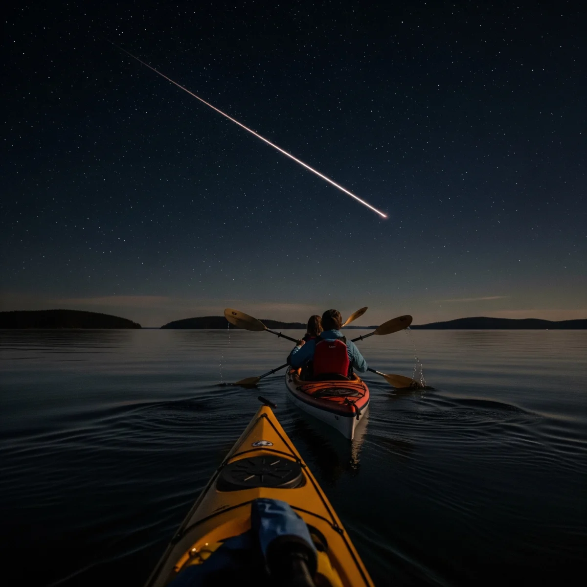 Kayak Tours Seattle | Meteor Shower Kayaking & Stargazing Adventures